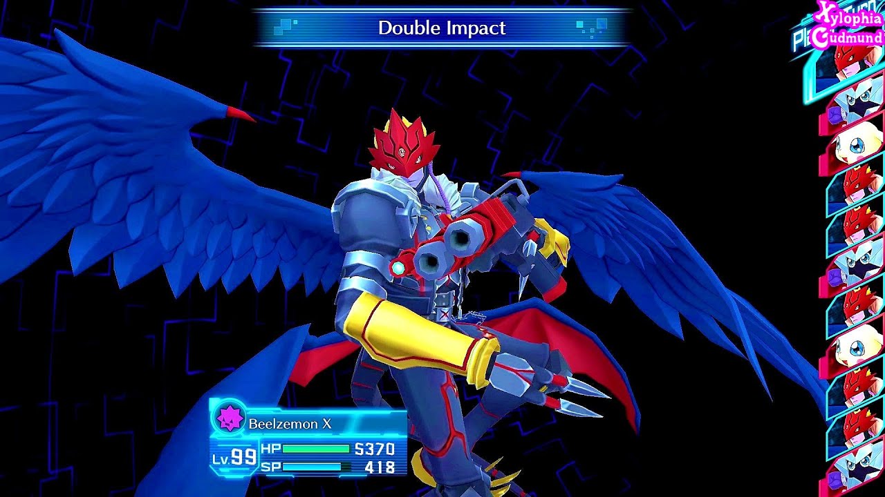 『Xylophia Gudmund』 SkullMeramon Beelzemon to Beelzemon X Evolution Line ...