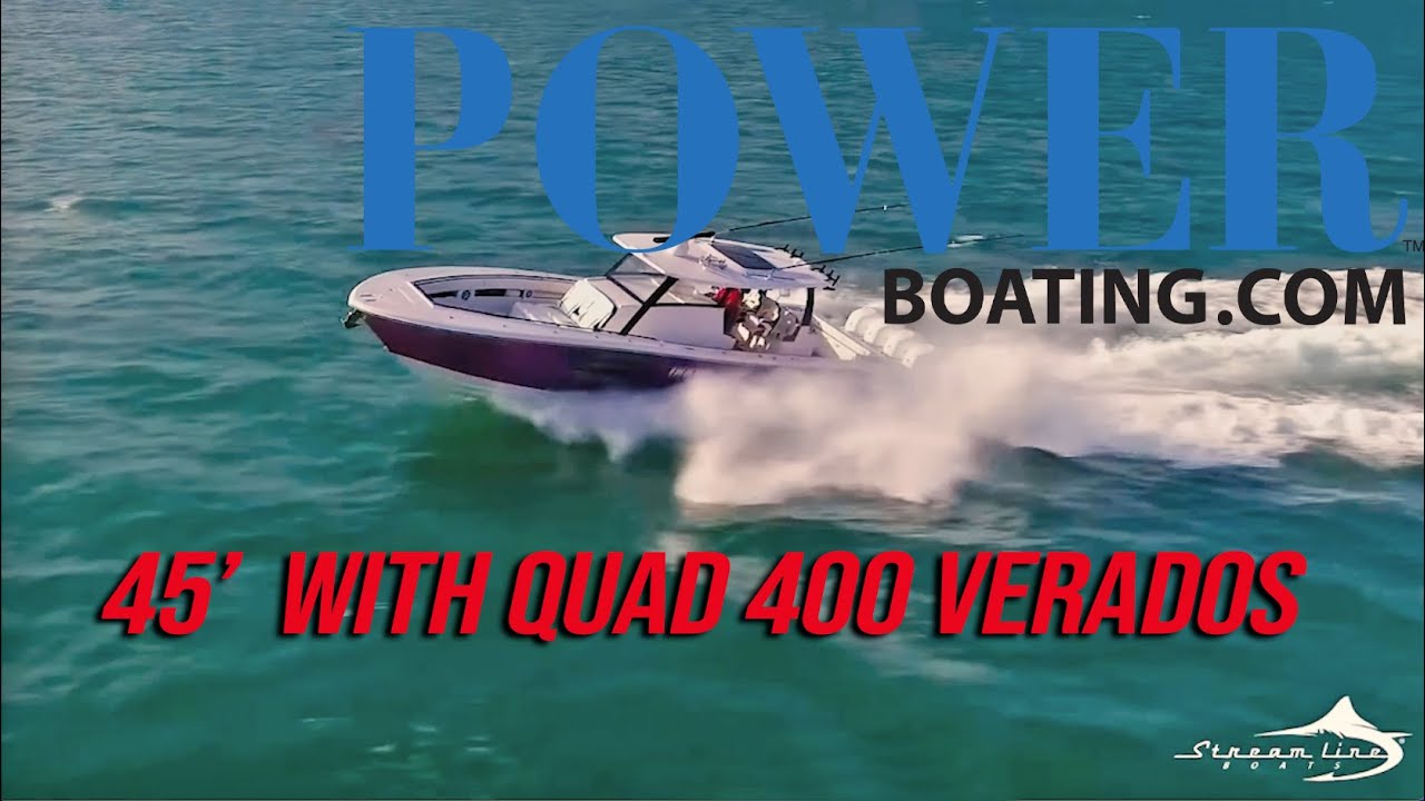 Streamline Boats 45' Center Console Walkthrough. Have you gone fishing ...