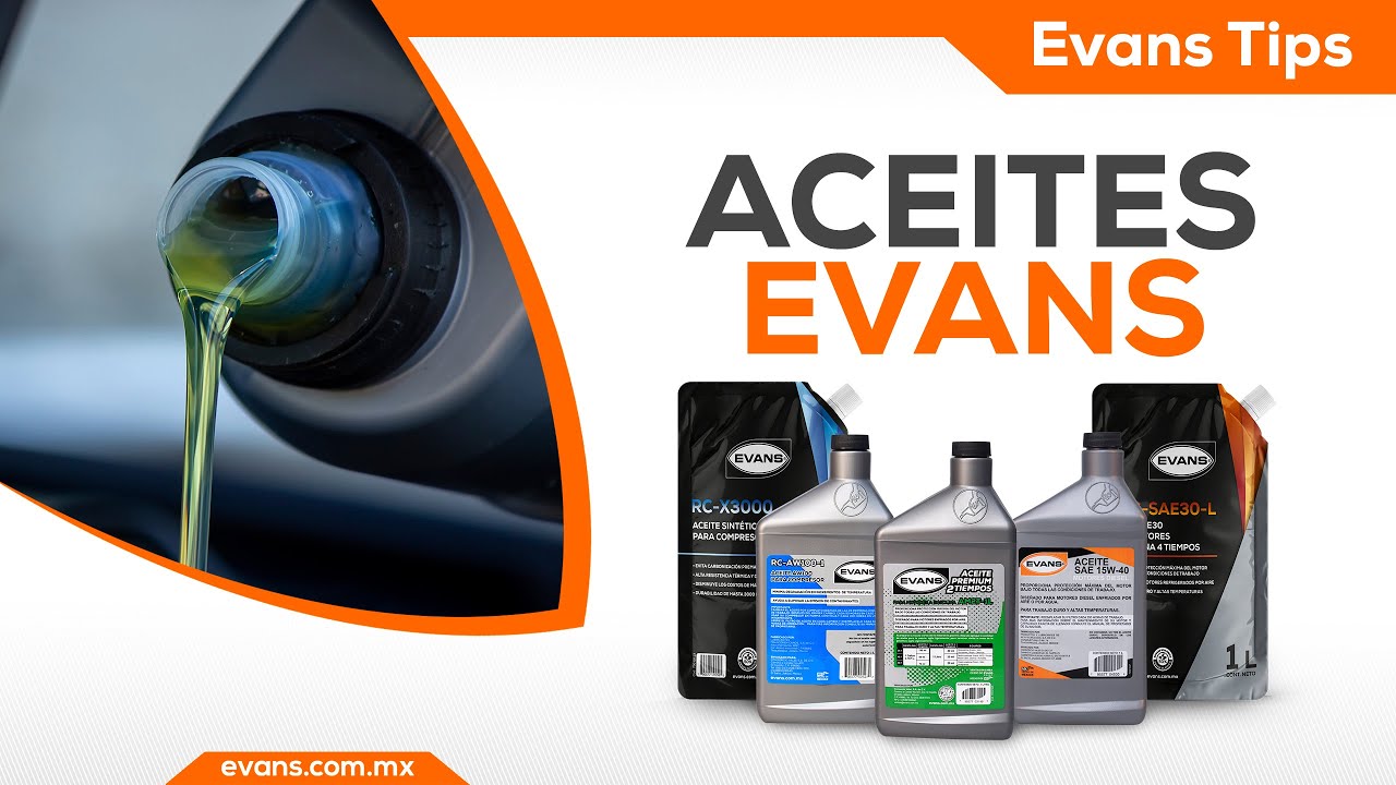 Evans Tips // Presentando nuestros aceites EVANS® - YouTube