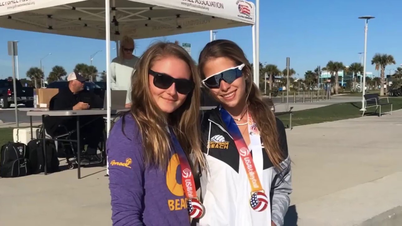 Cassidy Rountree (red shorts); Highlight video, 16U FINALS at the Gulf ...