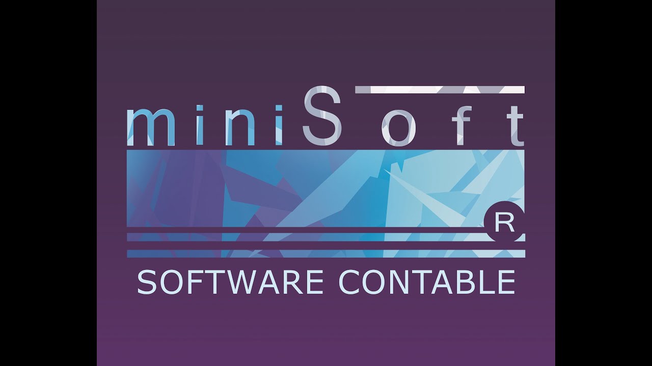 miniSoft Sistema de Contabilidad eCont - YouTube