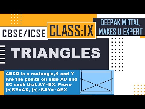Triangles I class 9 IX I cbse I ncert I icse I Tough Questions I ...