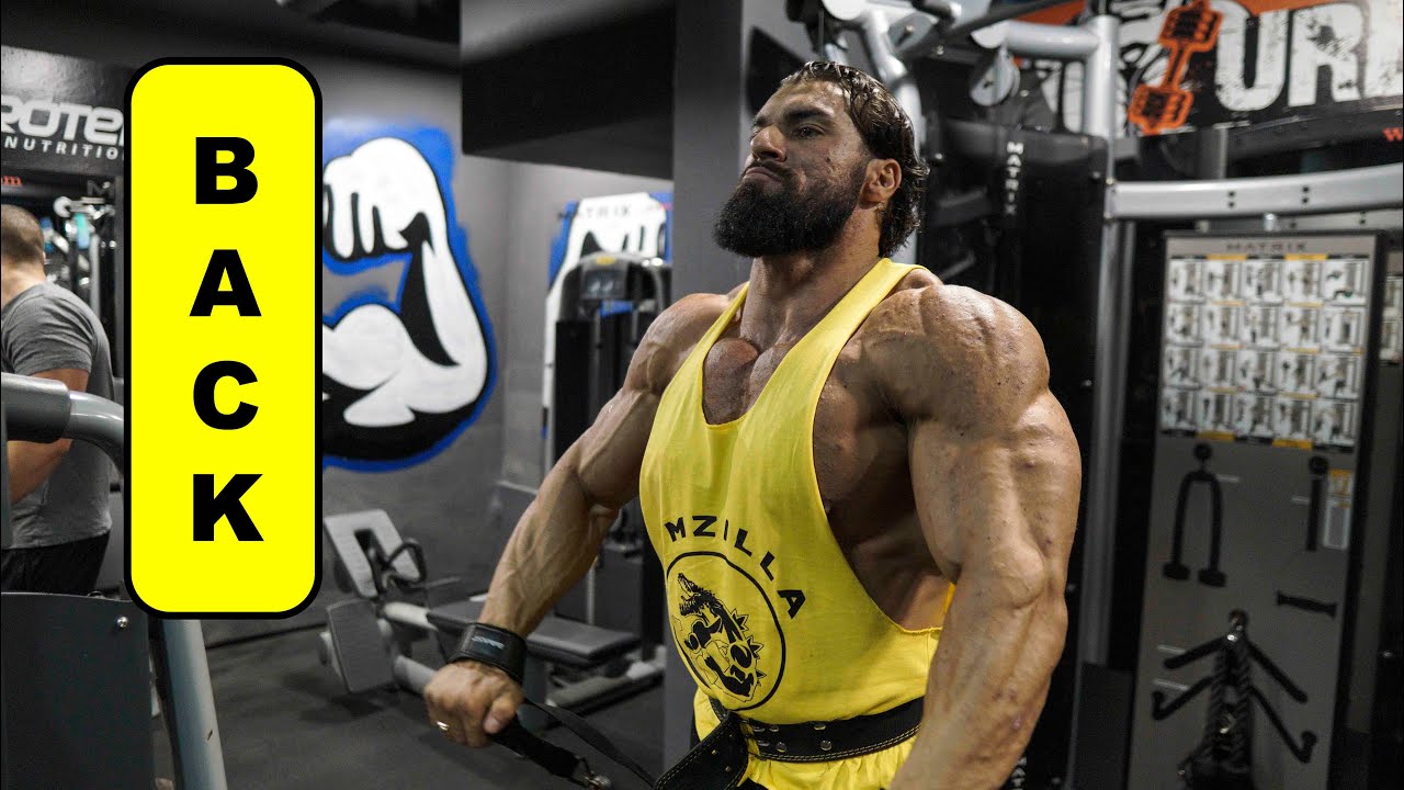 Big & Massive Back Workout with World Famous Bodybuilder - YouTube