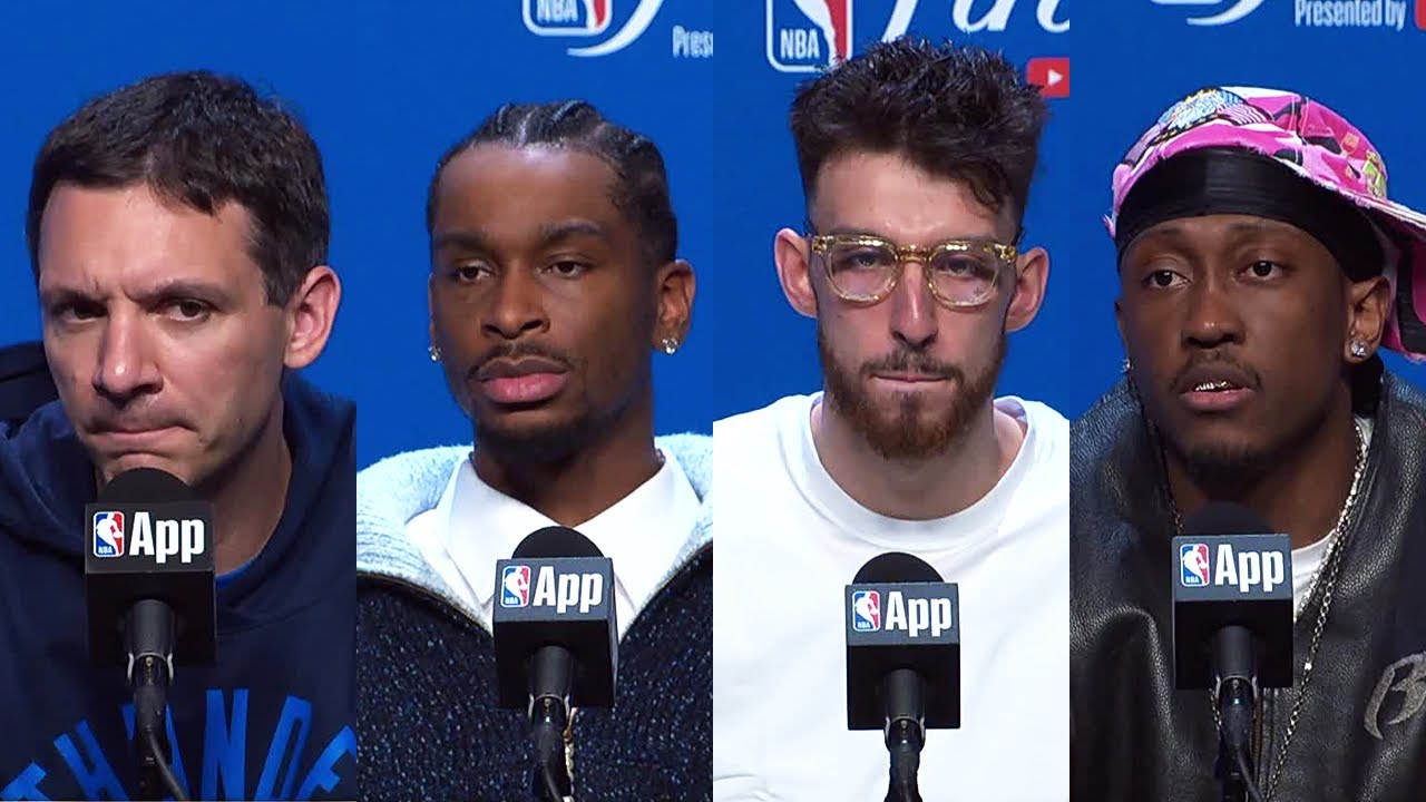 OKC Thunder Reflect After A Big Game 5! | June 16, 2025 - YouTube