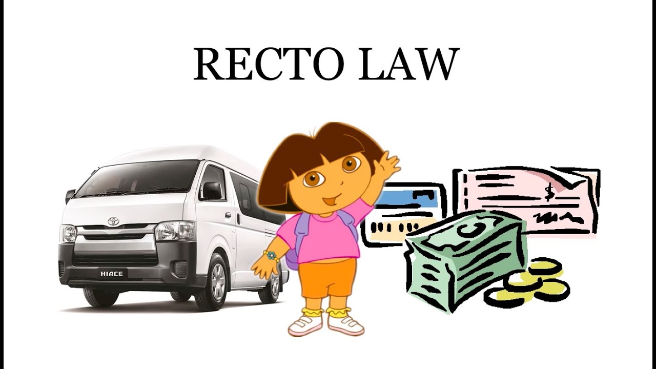 RECTO LAW - YouTube