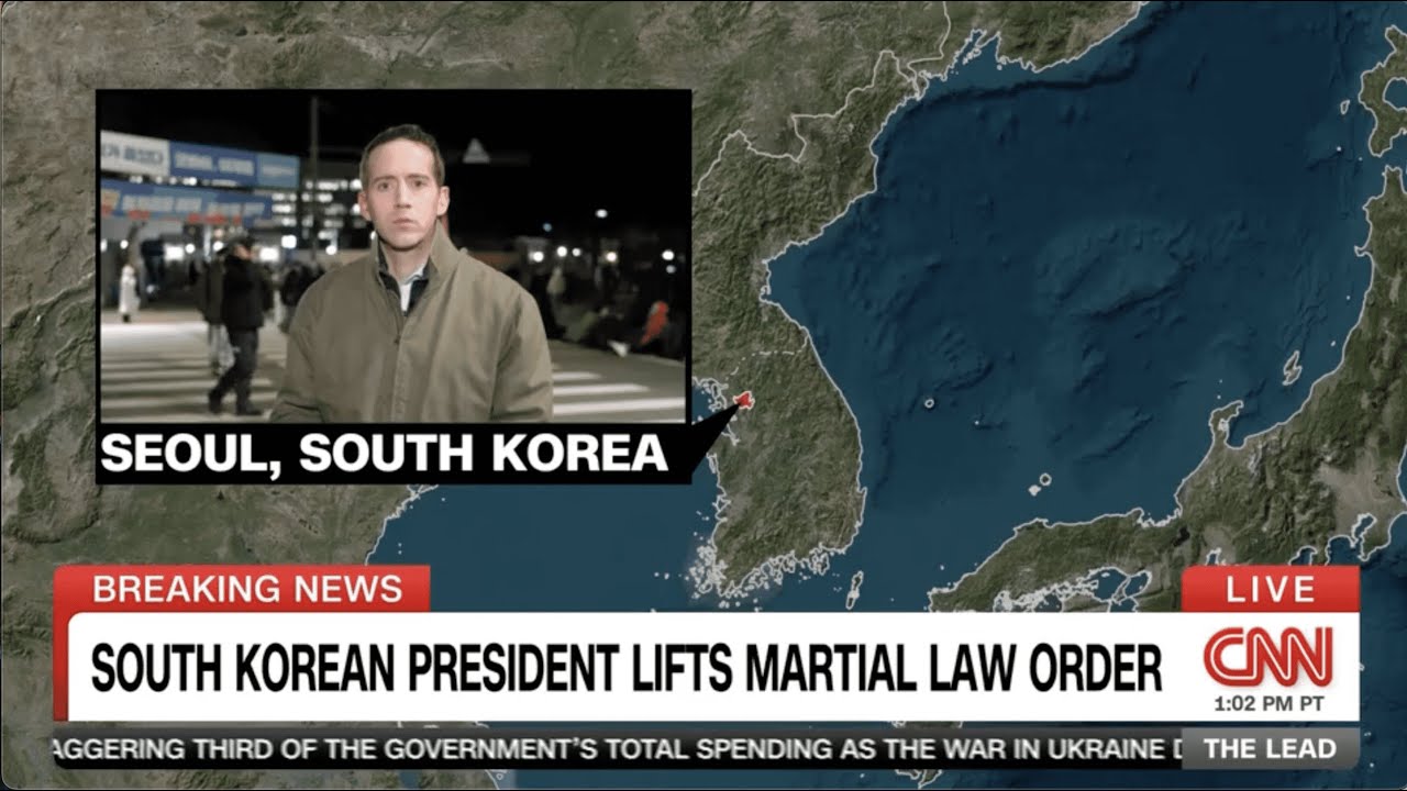 South Korea Martial Law - 6:02AM KST - CNN's Mike Valerio at National ...