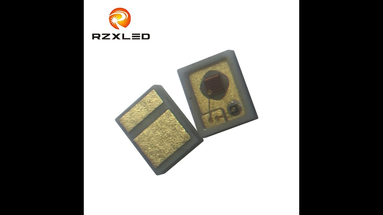 led smd 2v 2016 RED 620-630nm - YouTube