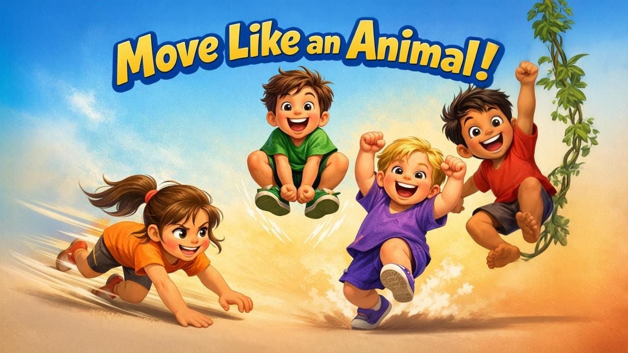 Move Like an Animal! 🐾 - YouTube