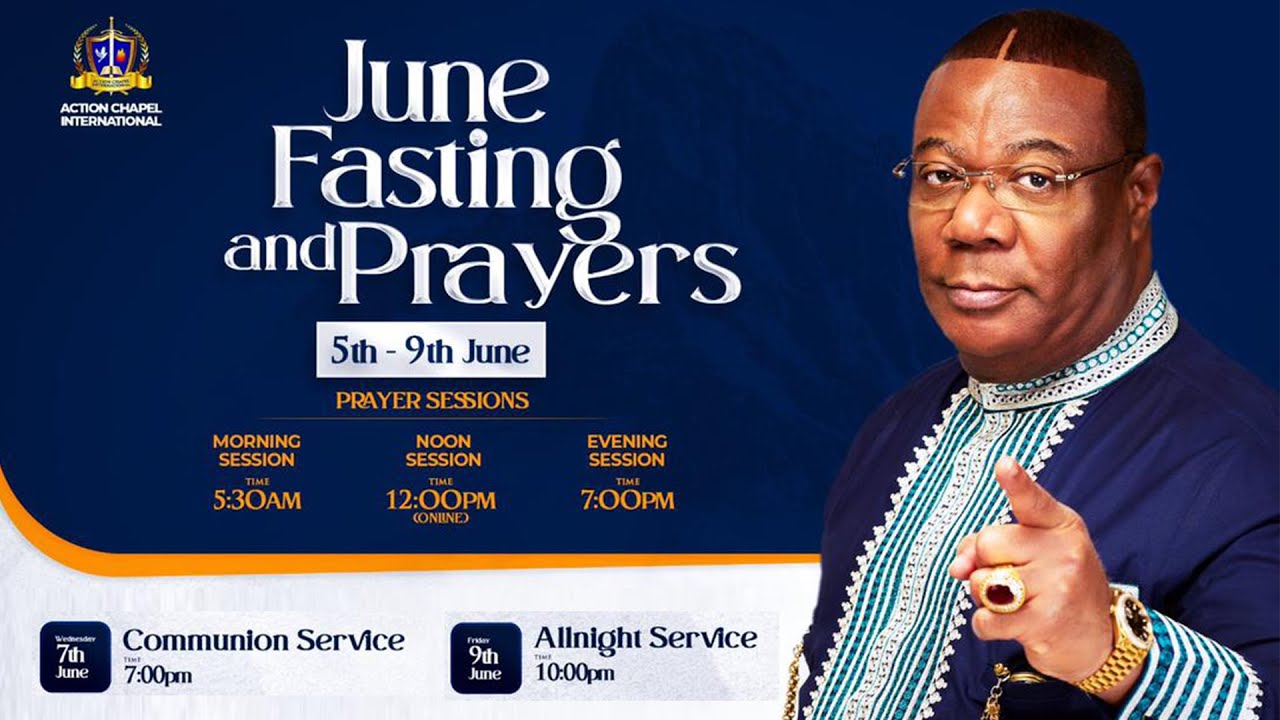 June Fasting and Prayers || Day 3 || 7th June, 2023 - YouTube