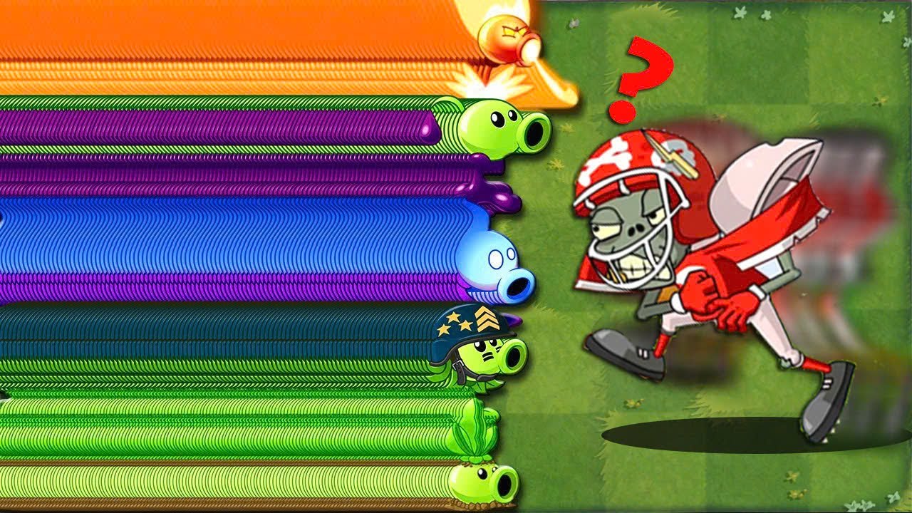 100 Plants vs All Star Zombie Level 100 - Who Will Win? - Pvz 2 ...
