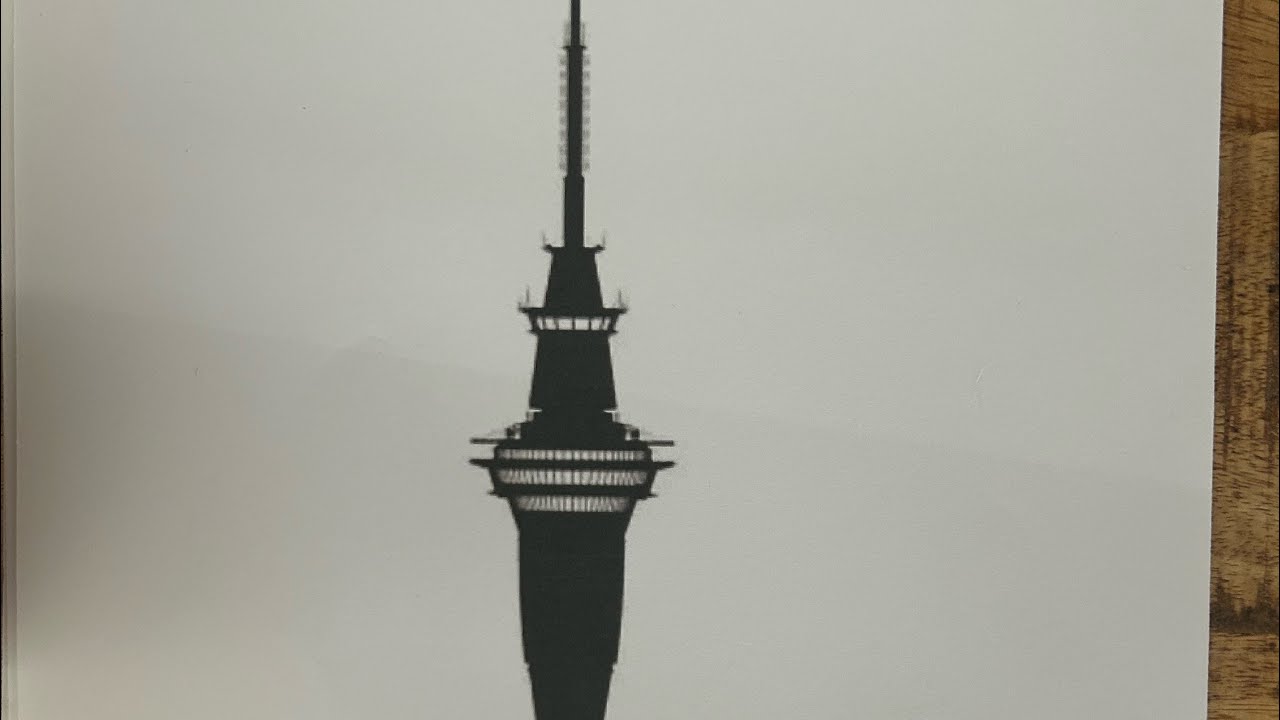 Let’s draw the Auckland Sky Tower together! - YouTube
