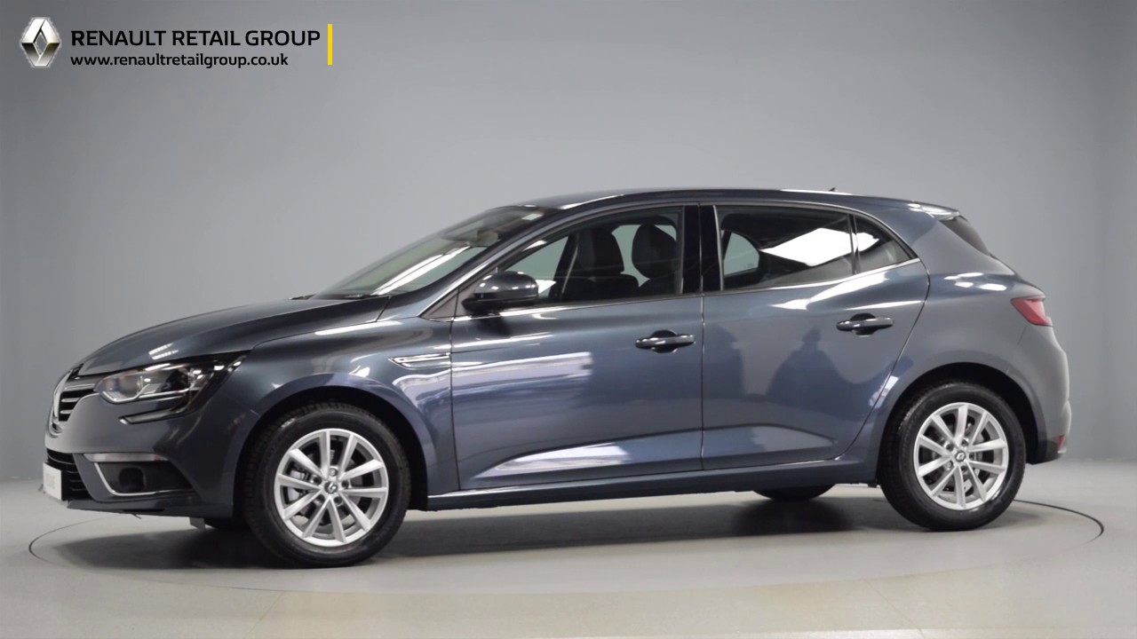 Renault Megane Dynamique Nav Grey Library - YouTube