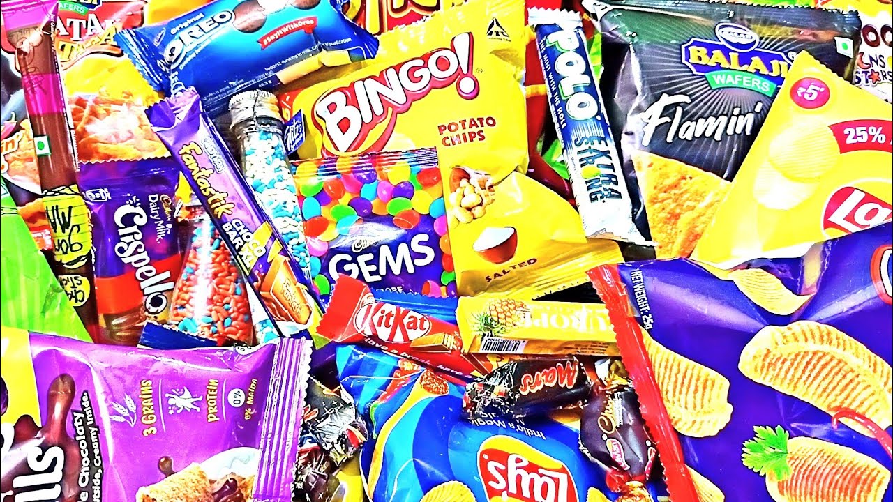 101 yummy snacks a lot of new candy jolly rancher lollipops lays chips ...