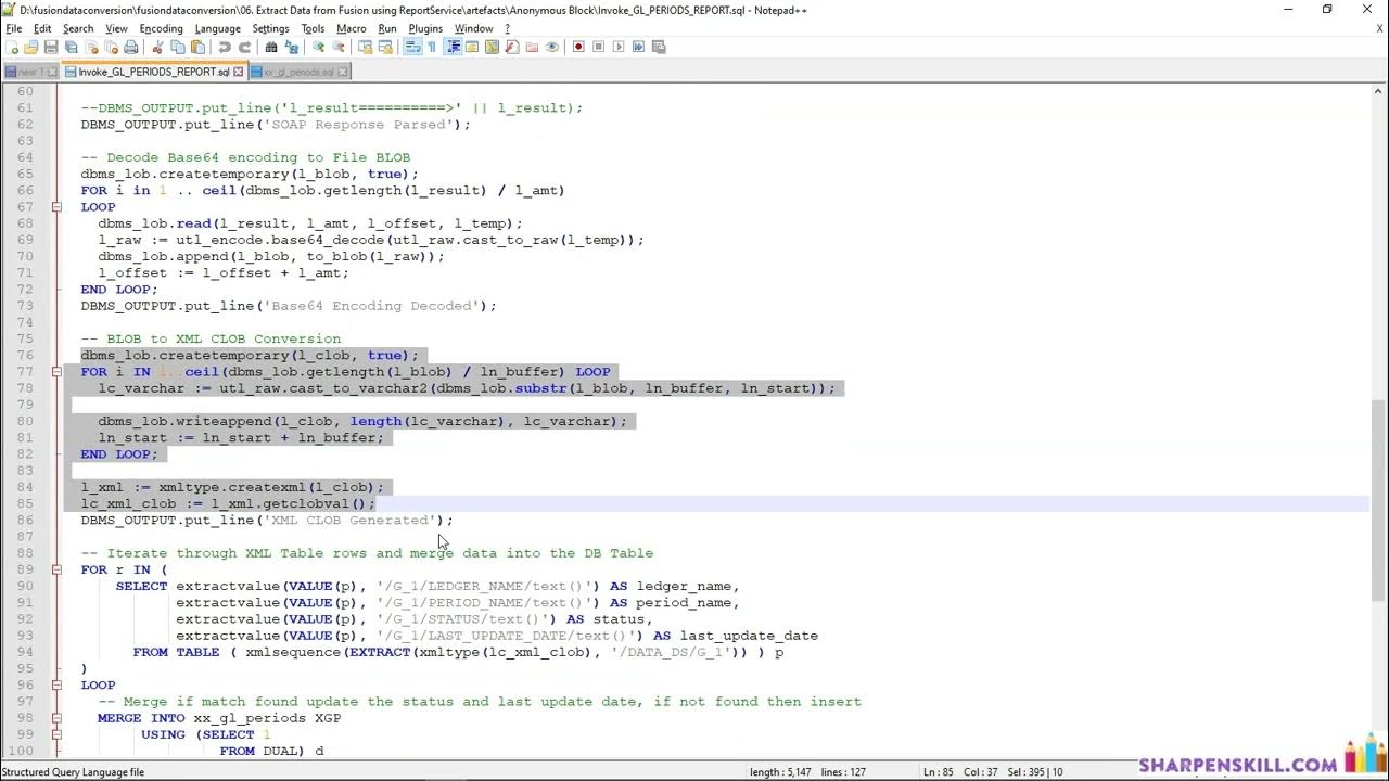 How to Invoke the Fusion BI Report using PLSQL - YouTube