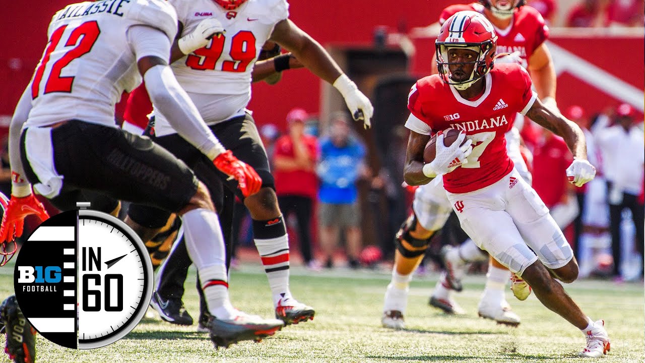 Western Kentucky at Indiana | Sept. 17, 2022 | B1G Football in 60 - YouTube