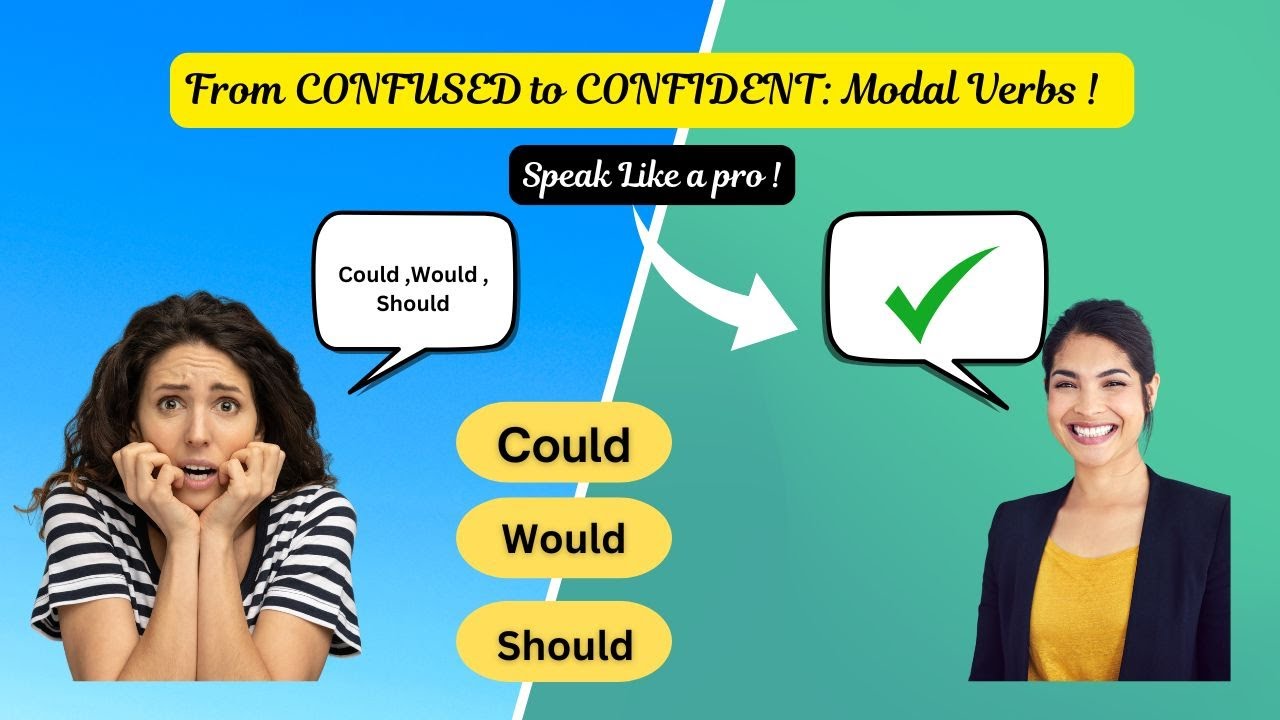 Master Modal Verbs: Could, Would, Should | English Grammar Simplified ...