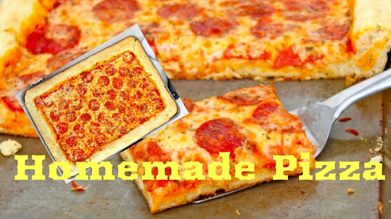 TASTY AND AMAZING HOMEMADE PIZZA | DIY HOMEMADE PIZZA RECIPE ...