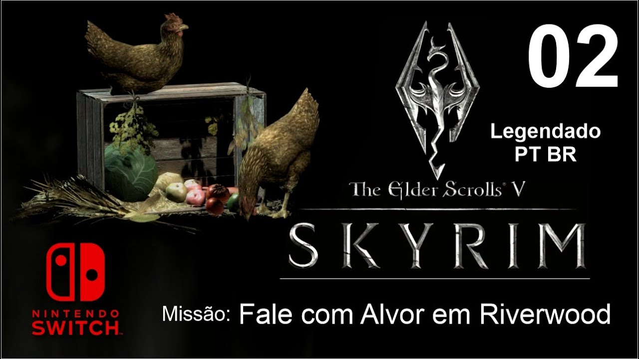 THE ELDER SCROLLS V: SKYRIM - 2ª parte, Fale com Alvor em Riverwood, em ...
