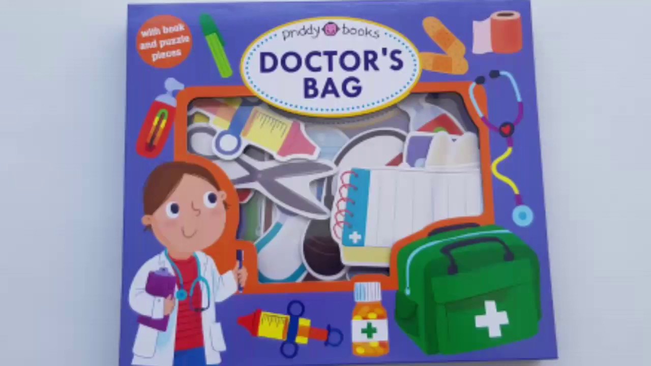 Doctor's bag puzzle book - YouTube
