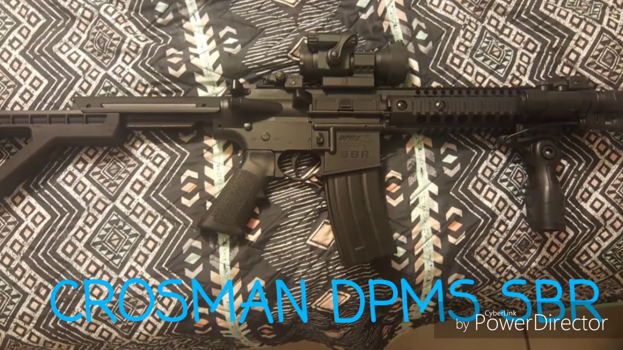Crosman dpms sbr - YouTube