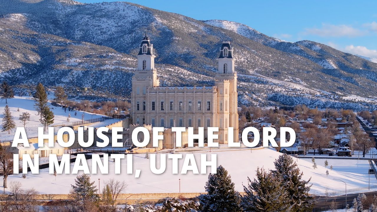 A House of the Lord in Manti, Utah is Ready for Public Tours - YouTube