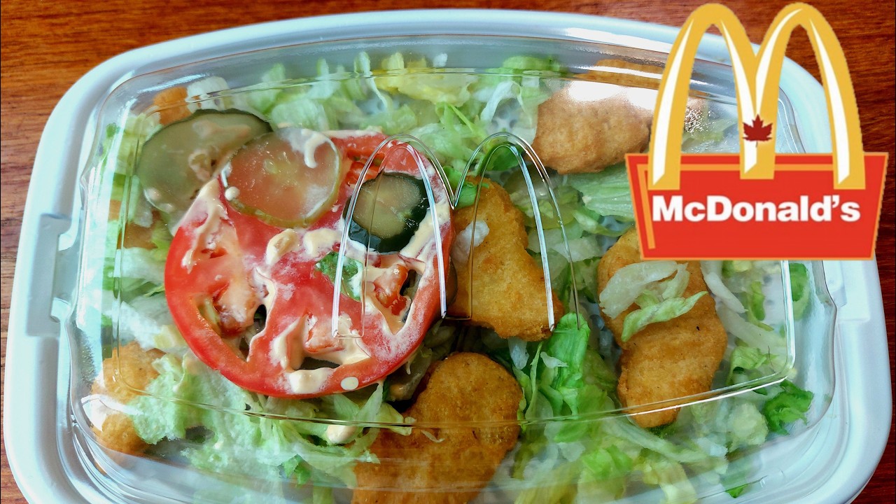 New at McDonalds The McSalad - YouTube