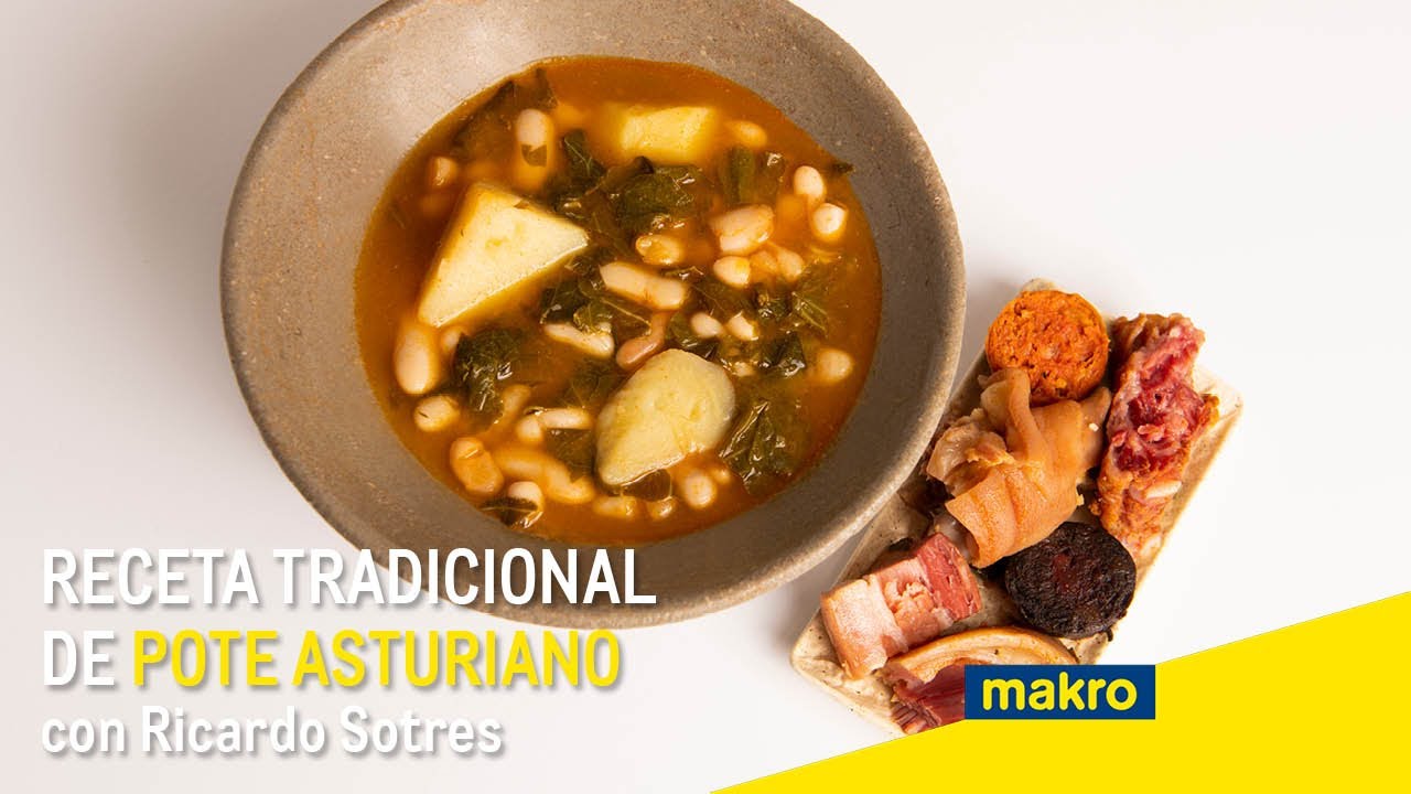 Receta tradicional de Pote Asturiano con Ricardo Sotres, chef de ...