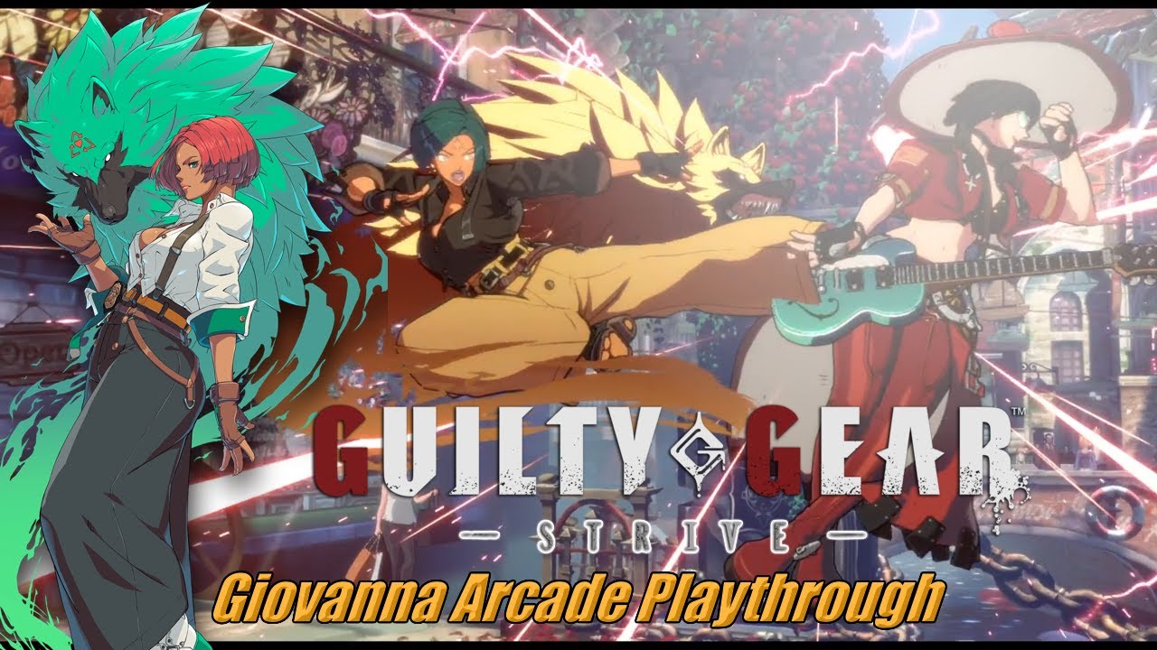 Guilty Gear -Strive- (PC/Steam) - Giovanna Arcade Playthrough - YouTube