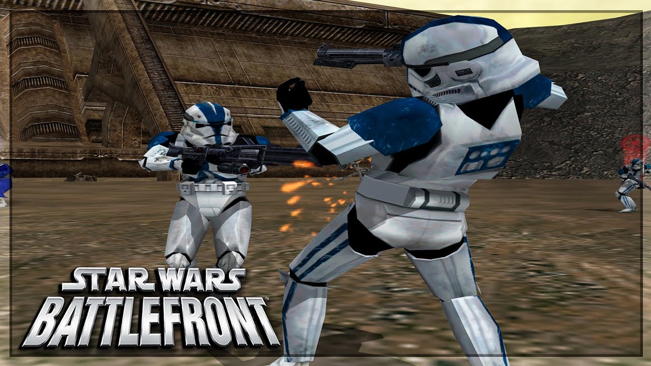 501st vs 501st - Battlefront 1 Expanded Edition MOD - YouTube