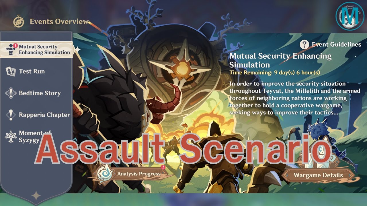 Mutual Security Enhancing Simulation / Assault Scenario | Genshin ...