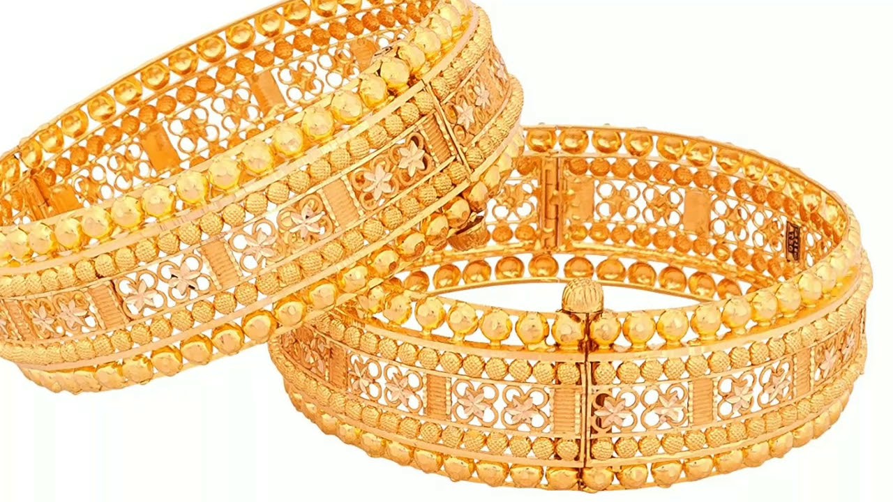 Latest Trendy gold bangles Designs# Beautiful Gold jewellery design ...