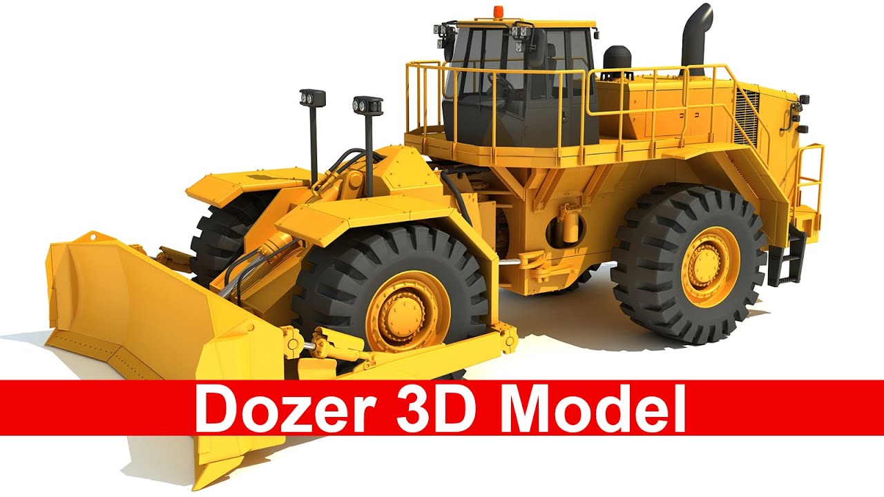 Dozer 3D Model - YouTube
