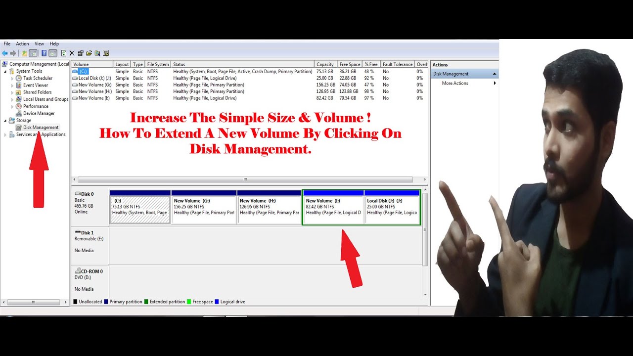 How To Extend A New Volume | Increase The Simple Size & Volume. - YouTube