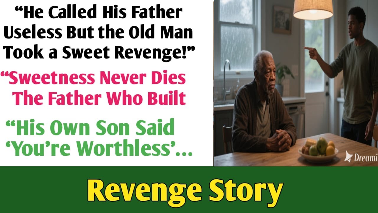 💔 “He Called His Father Useless — But the Old Man Took a Sweet Revenge ...