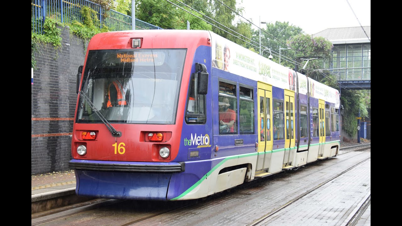 Midland Metro featuring the last ever T-69 working + Other Railway ...