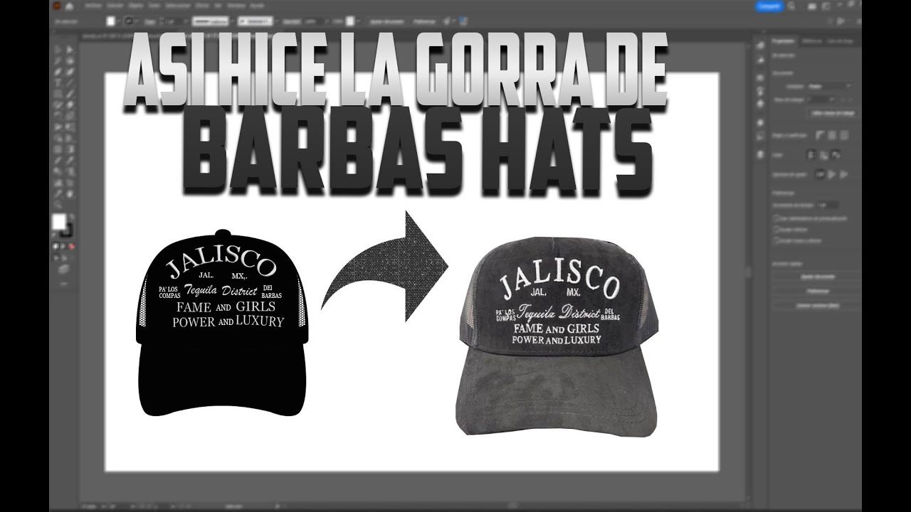 ASI HICE LA GORRA DEL BARBAS HATS - YouTube