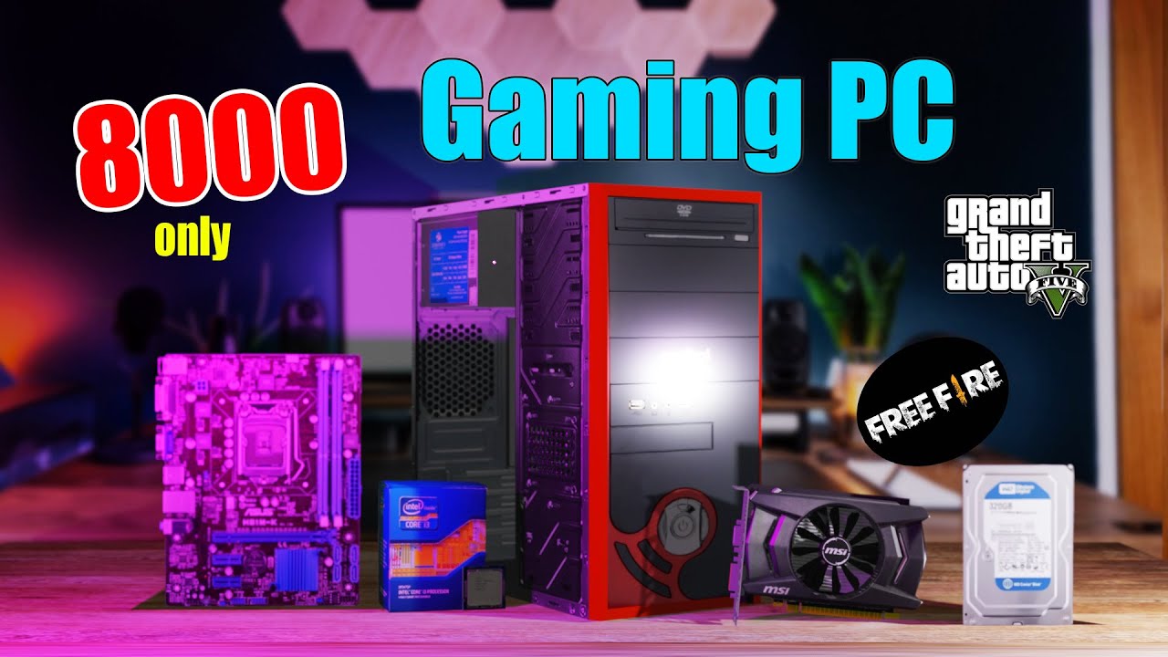 8k Rupees Gaming Pc Build With Graphics Card 750ti - YouTube