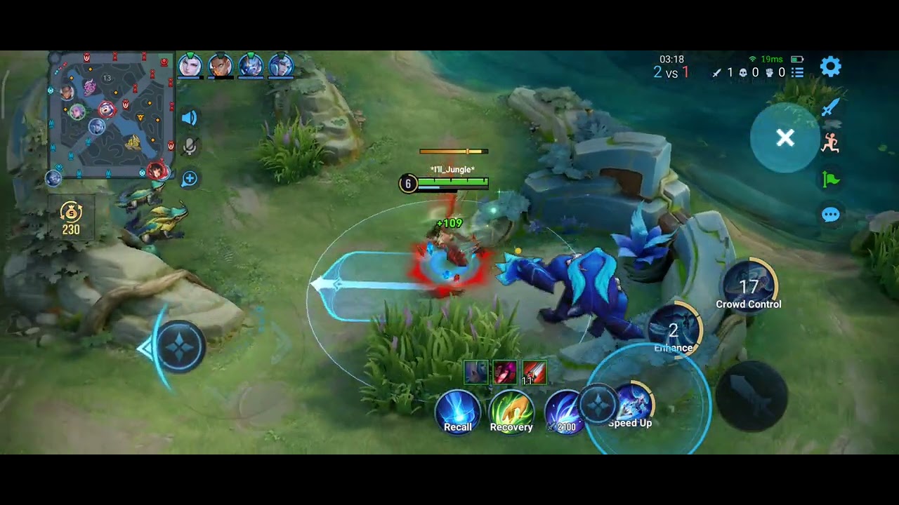 Honor of Kings HOK Cirrus Jungle Gameplay - YouTube