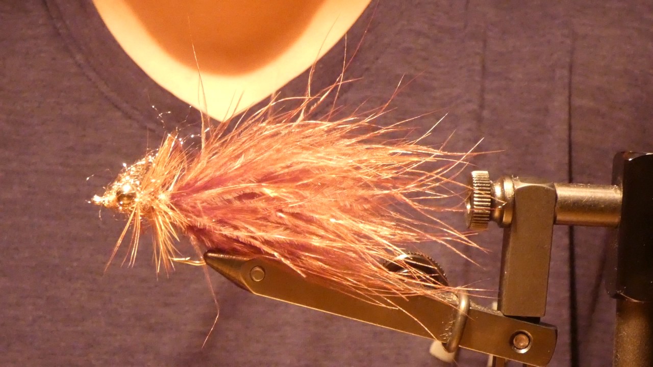 Fly Tying my favorite smallmouth fly (Crawfish/Goby Pattern) - YouTube