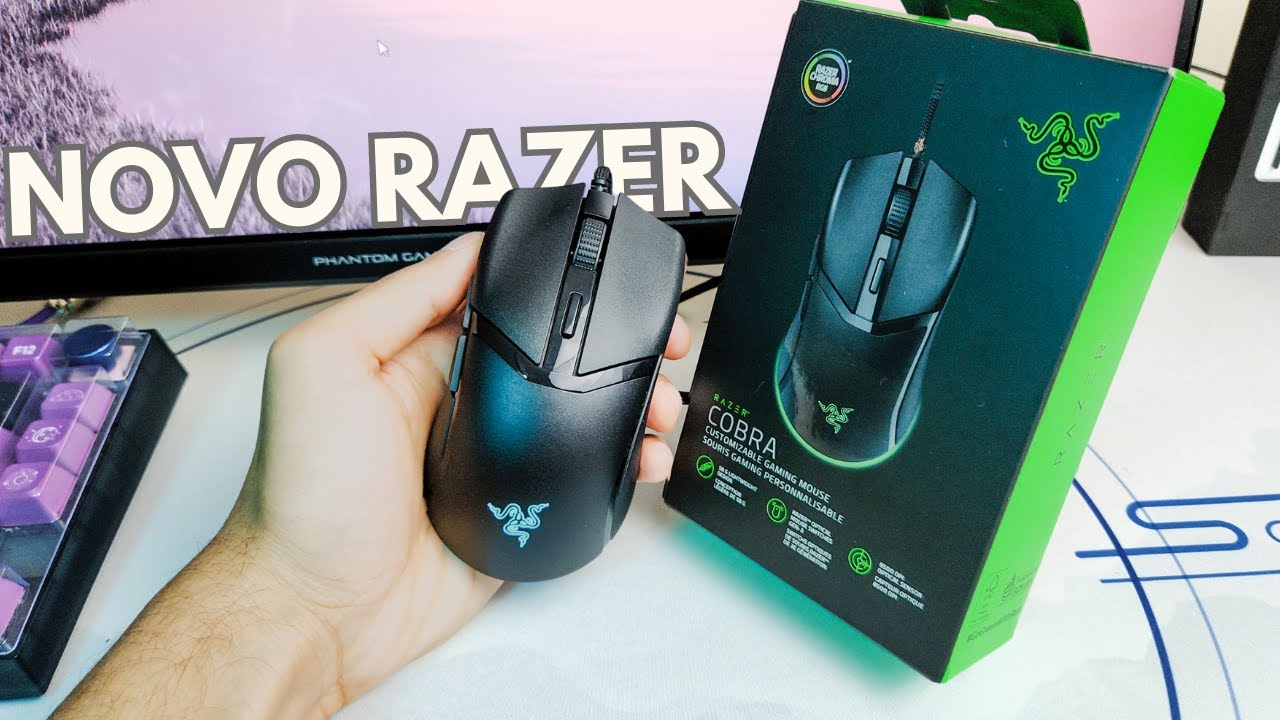 Novo LANÇAMENTO Razer Cobra, Vale a pena? | Comparativo com Razer Viper ...