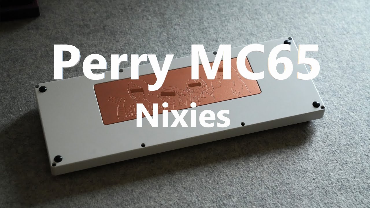 MC65 Keyboard Sound Test - Nixies on Full Alu - GMK Sloth - YouTube
