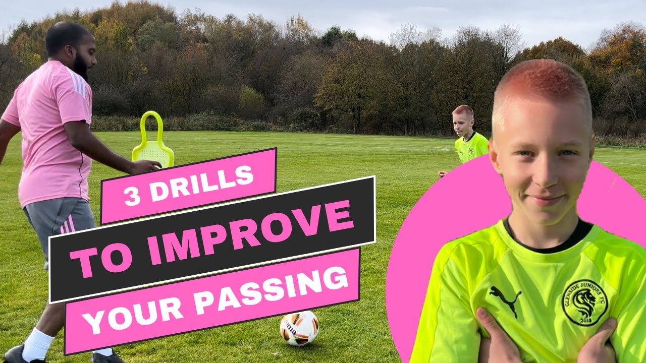 How To Improve Your Passing | 3 Simple Short Passing Drills | 1-1 ...