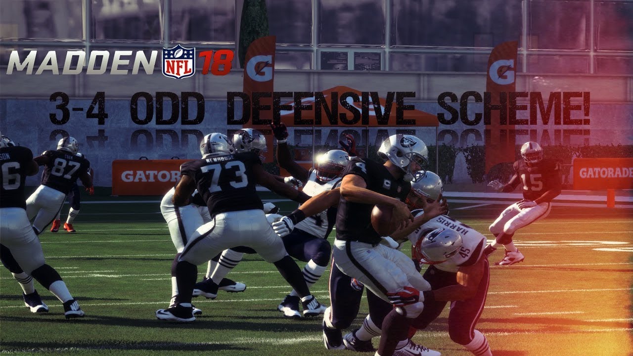 3-4 Odd Defensive Scheme!!| Madden 18, Madden Tips & Tricks - YouTube