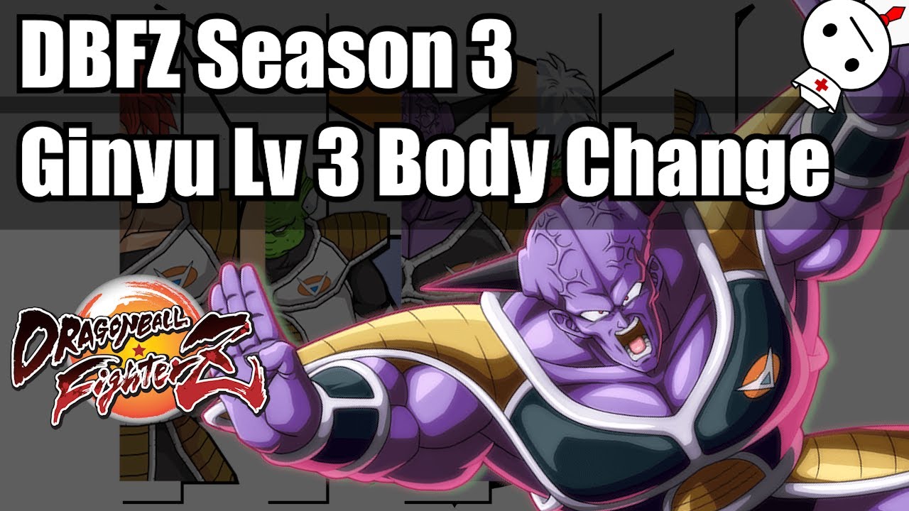 DBZF S3 Ginyu Solo Body Change - YouTube