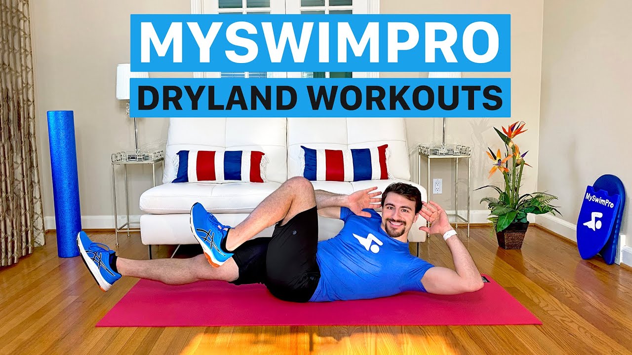 Dryland Workouts For Swimmers - Virtual Bootcamp Preview - YouTube