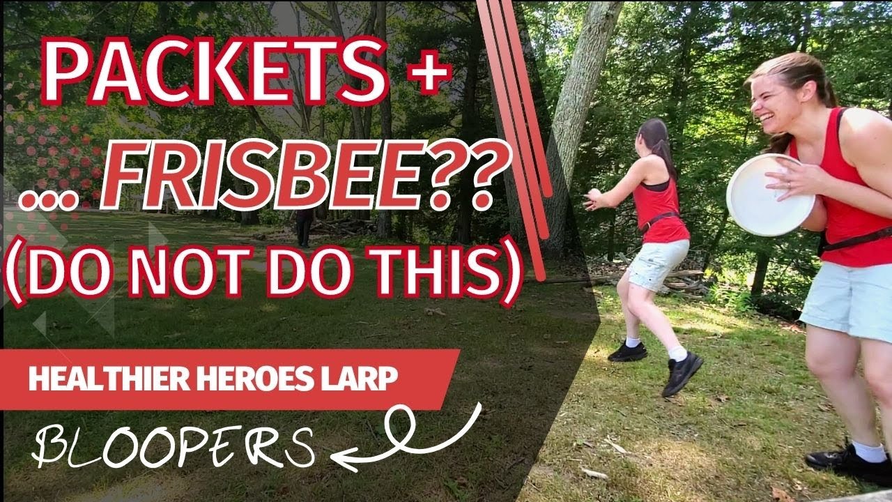 LARP ... training? - No. Do not LARP with a frisbee. - YouTube