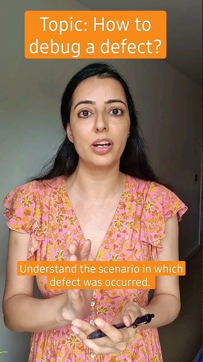 Interview Question- How To Debug A Defect ? #debugging #debugtips # ...