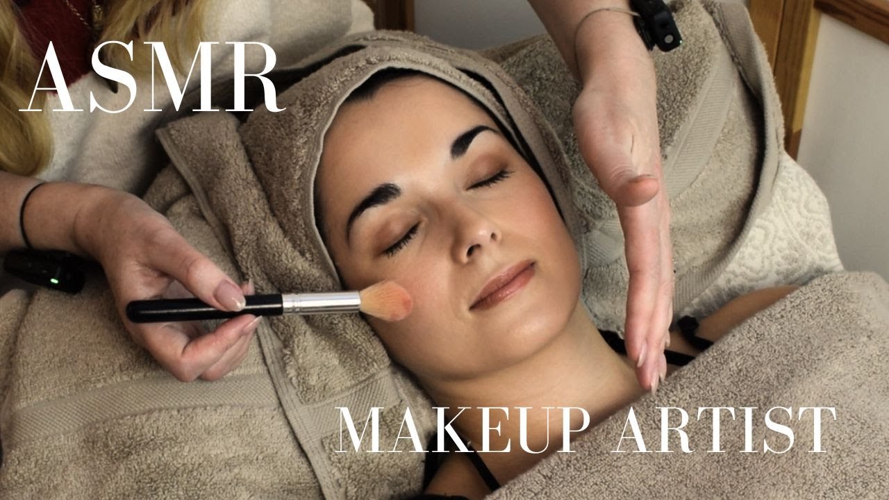ASMR makeup artist | Beauty parlour style application makeup (no talk ...