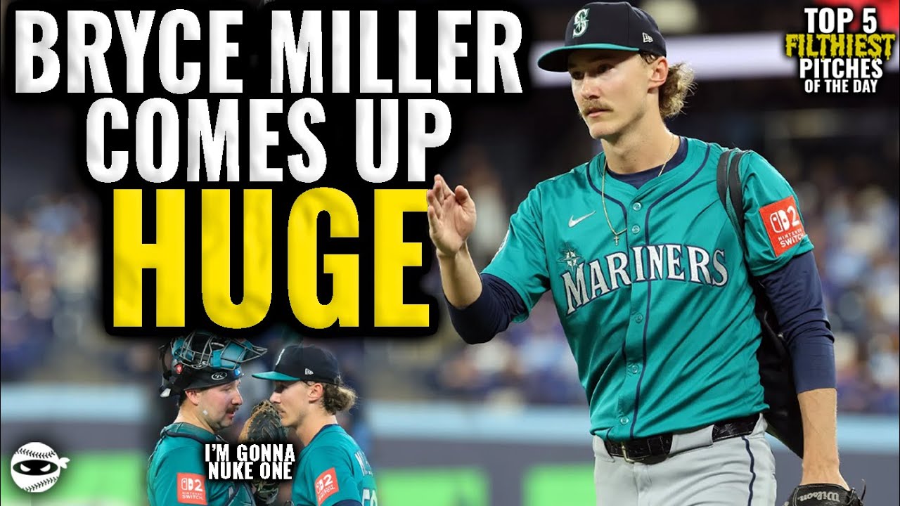 Bryce Miller's Big Adjustments carry the Mariners! - YouTube