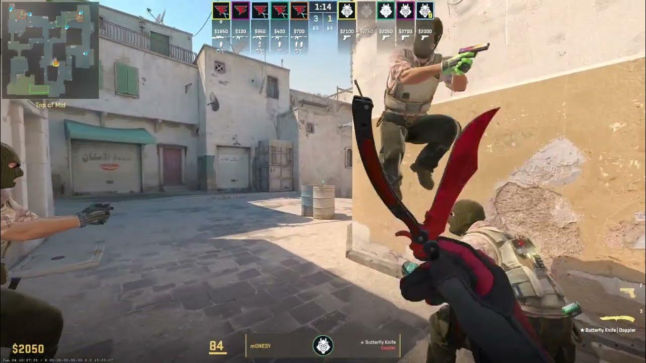 CS2 POV 16:9 m0NESY G2 (24/11) vs FaZe (Dust 2) @ IEM Dallas 2024 - YouTube